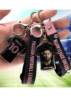 Generic Messi Inter Miami Football Club Keychain Black KSA | Riyadh, Jeddah
