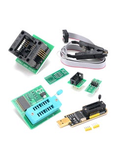 Generic USB Programmer Kit with SOP8 Clip EEPROM Burner BIOS Flasher ...