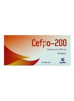 Zynova Cefpo 200 14 Tablets Cefpodoxime 200 Mg For Oral Use | Best ...