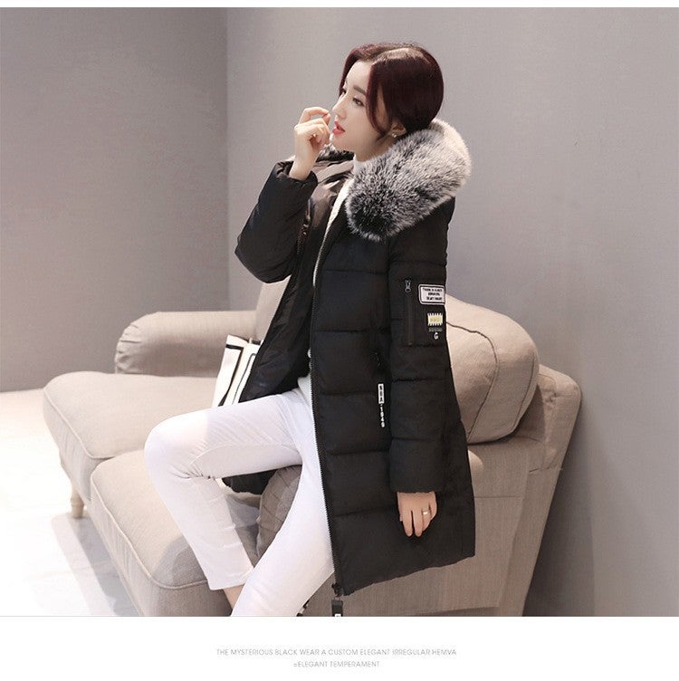 Generic Cotton Outwear Women'S Outwear Winter Korean Style Slim Fit ...