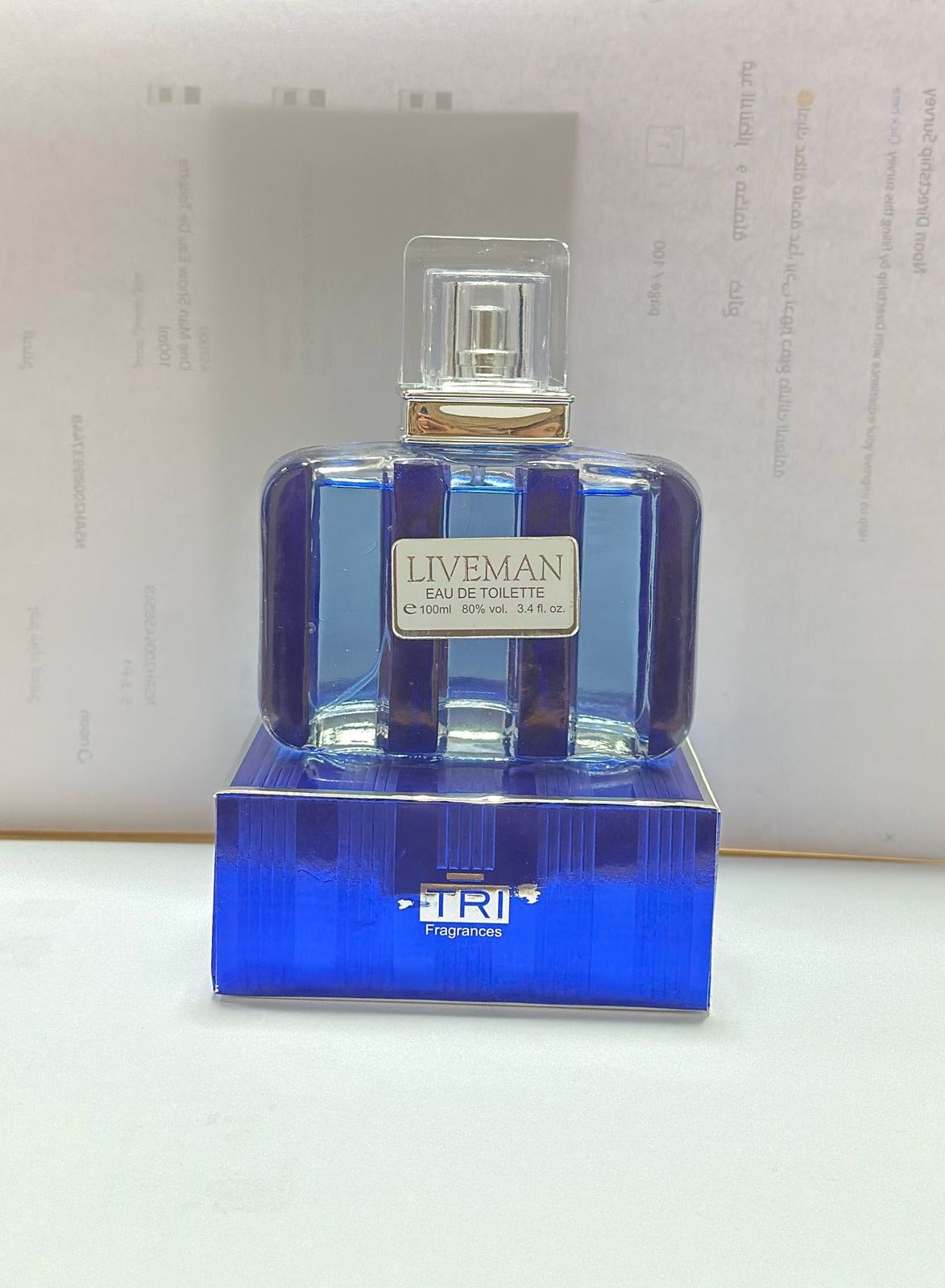 TRI Fragrances Liveman Eau de Toilette for men 100 ml | Best Price KSA ...