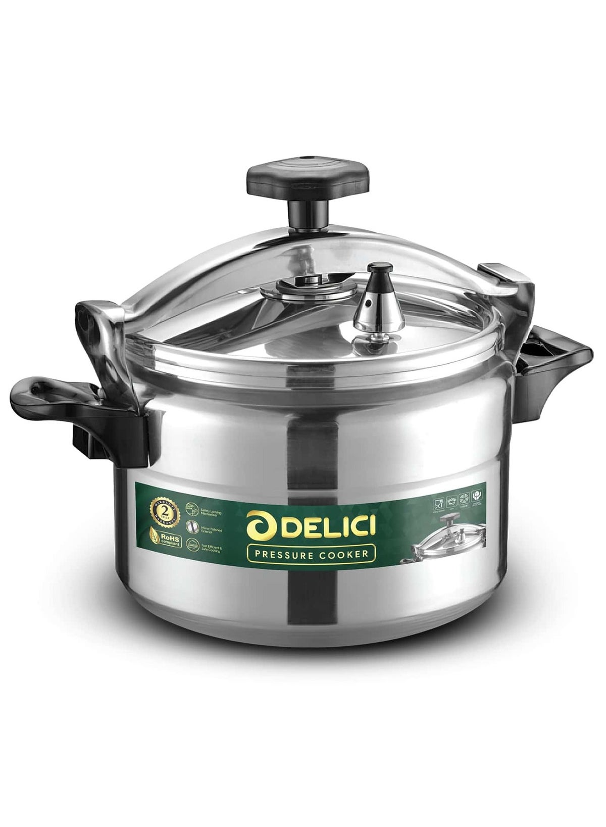 DELICI 7L Aluminium Pressure Cooker (DPC 7A) - Fast, Efficient, and ...