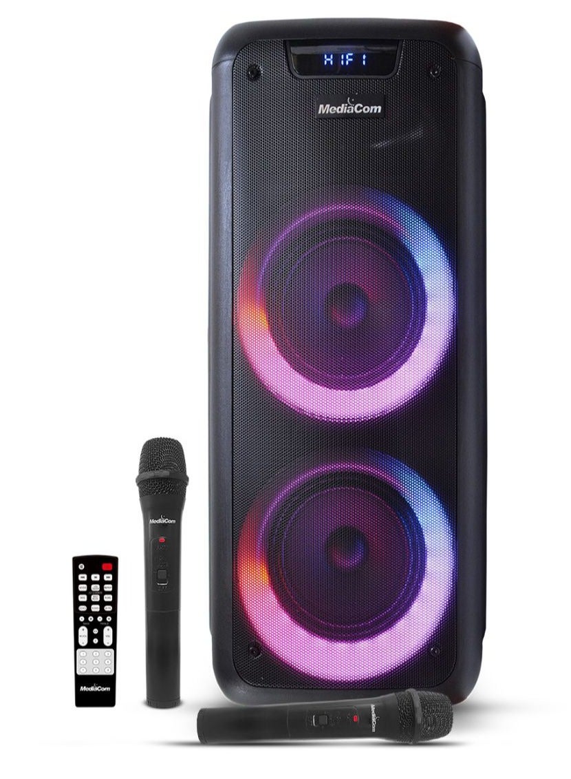 MediaCom Mediacom Mci 525 Portable Party Speaker With Battery ...
