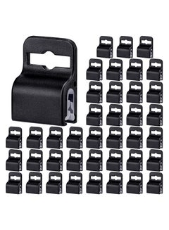 SYOSI SYOSI Black Gripper Card Holder, Plastic ID Card Secure Badge ...