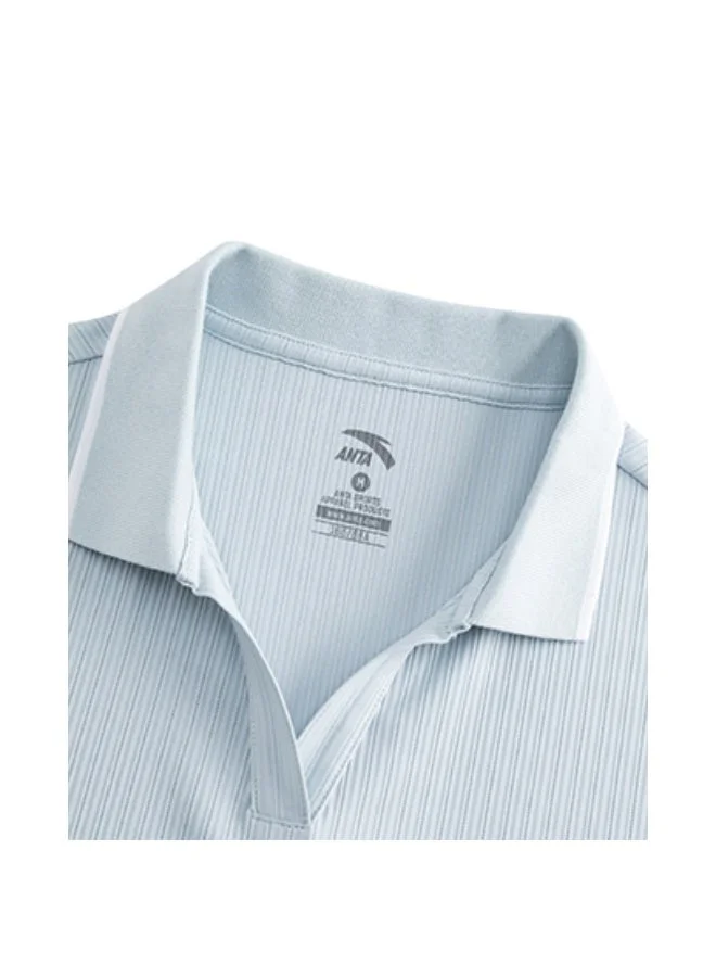 ANTA blue Women’s Cooling Slim-Fit Sports Shirt/IceSilk Polo/IceSkin ...
