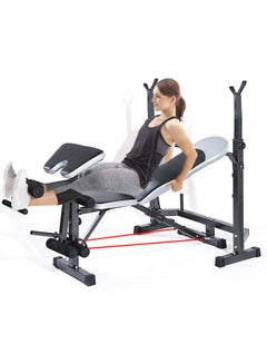 Occuwzz Bench Press Set Weight Bench with Leg Developer and Butterfly ...