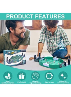 Generic Tabletop Football Game Interactive Mini Soccer with Top ...