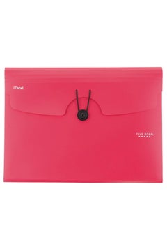 Five Star Mead Five Star 6-Pocket Expanding File Organizer, Plastic ...