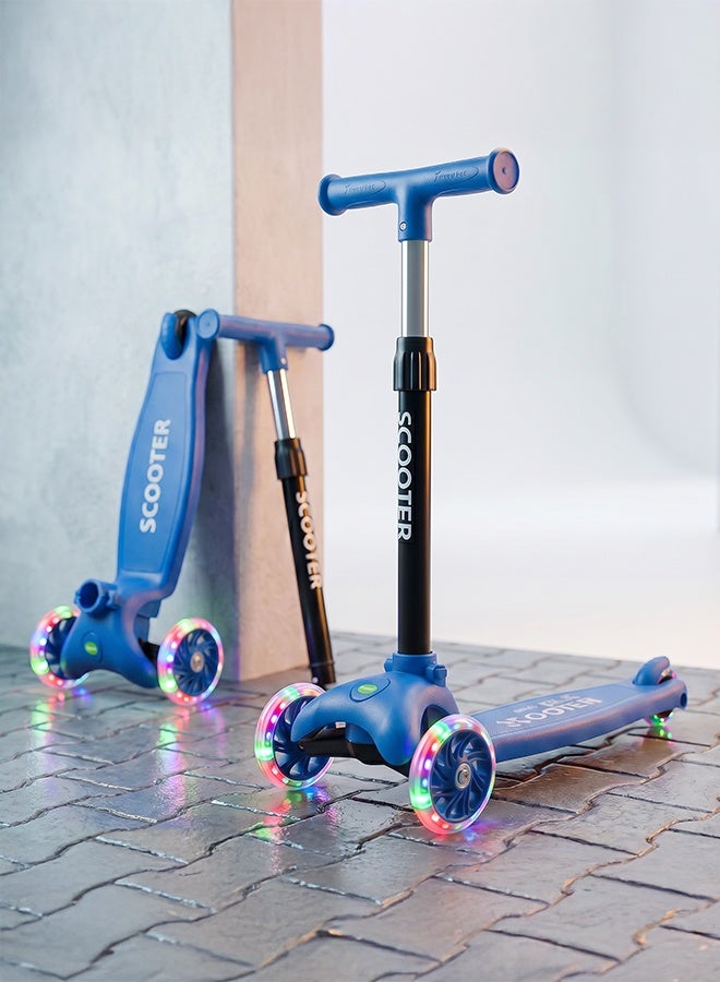 BAYBEE Kick Scooter for Kids | 3 Wheel Kids Scooter with 3 Height ...