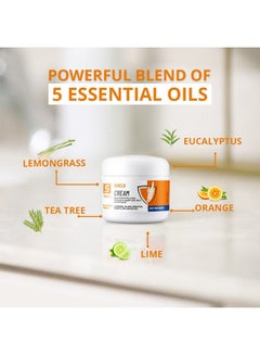 Solpri Shield Tea Tree Foot Cream With Lemongrass, Eucalyptus Oils To ...