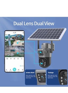 PROLAB SOLAR WIFI DUAL LENS 4K 8MP CLARITY, COLOR AT NIGHT ...