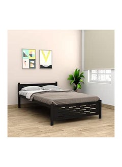 RIGID Steel Executive Double Bed Black 70x206x120cm UAE | Dubai, Abu Dhabi
