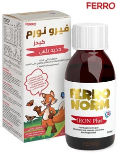 FERRO Ferro Norm Kids Food Supplement Liquid Multivitamin and Minerals ...