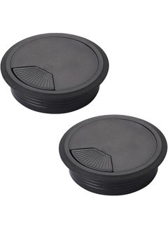 erorex Flexible Plastic Cable Grommet 2 Pieces Desk Cable Grommet ...