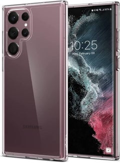 تسوق سبايجن وغطاء حماية ألترا هايبرد لموبايل سامسونج جالاكسي S22 الترا ...