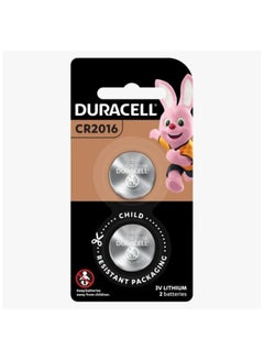 Duracell Duracell CR 2016 Lithium Batteries 3V - Pack of 2 UAE | Dubai ...