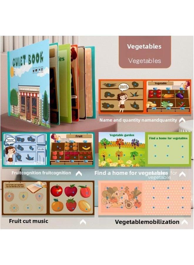 Montessori Early Education Materials Children's Handcraft Sticker Book ...