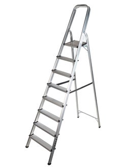 Stanley STANLEY Step Ladder | 8 Steps Aluminum Ladder | Anti Slip Steps ...
