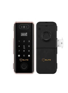 Elite ELITE GL- PLUS Fingerprint Glass Door Lock 6 Ways to Unlock ...