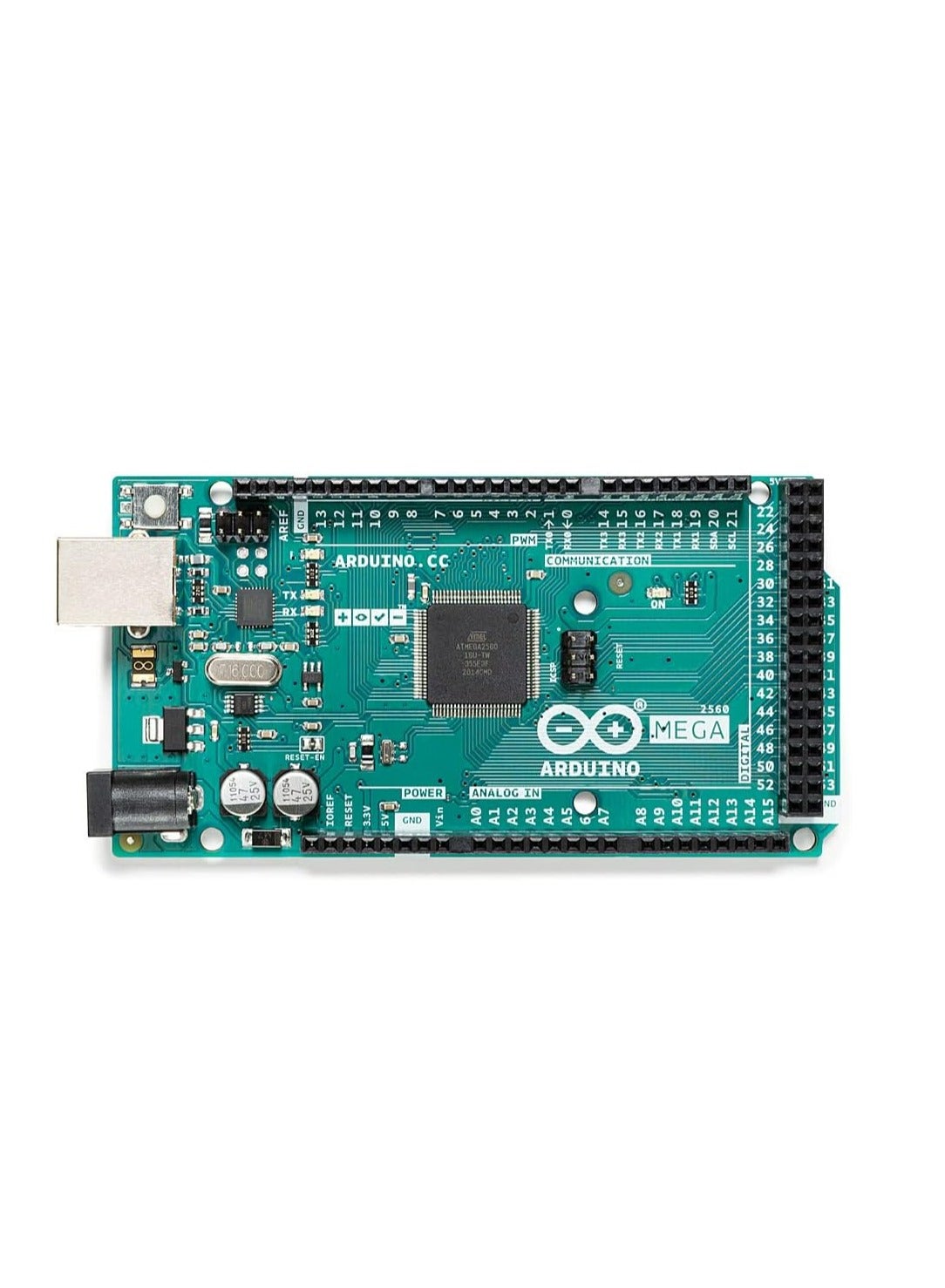 Arduino Arduino Mega 2560 REV3 A000067, Advanced Microcontroller Board with ATmega2560, Enhanced ...