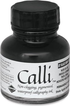 Daler Rowney Calli Permanent Calligraphy Ink Black | Best Price KSA ...