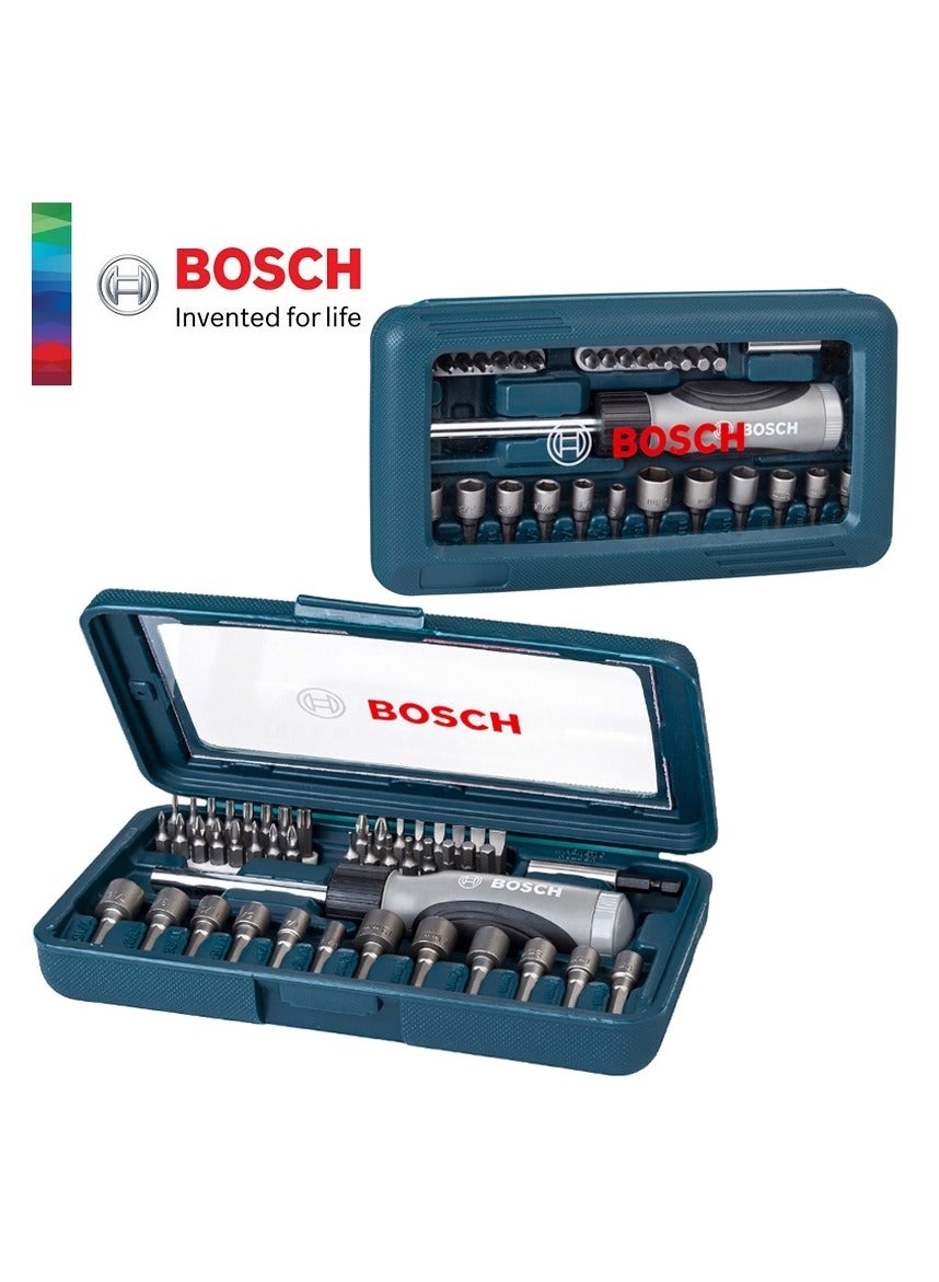 BOSCH BOSCH 46pcs Screwdriver Set Hand Tool Kit & Nutsetter Set | Best ...