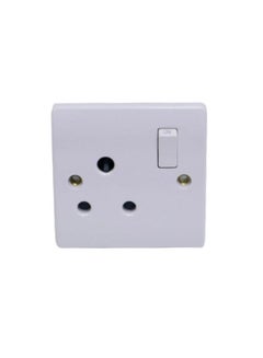 ADMORE 15A Switch Socket 1G White UAE | Dubai, Abu Dhabi