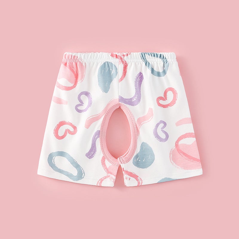 Generic Baby Pants Summer Pure Cotton Five-Separated Crotch Pants for ...
