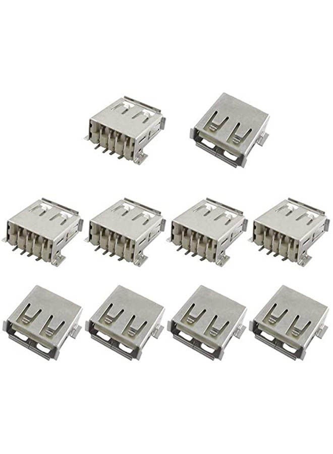Arduino Usb Connector On Pcb A Type Female Jack (10 Pieces) | Best ...