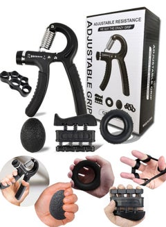 Generic Grip Strength Trainer Adjustable 5-60KG Fitness Finger Trainer ...