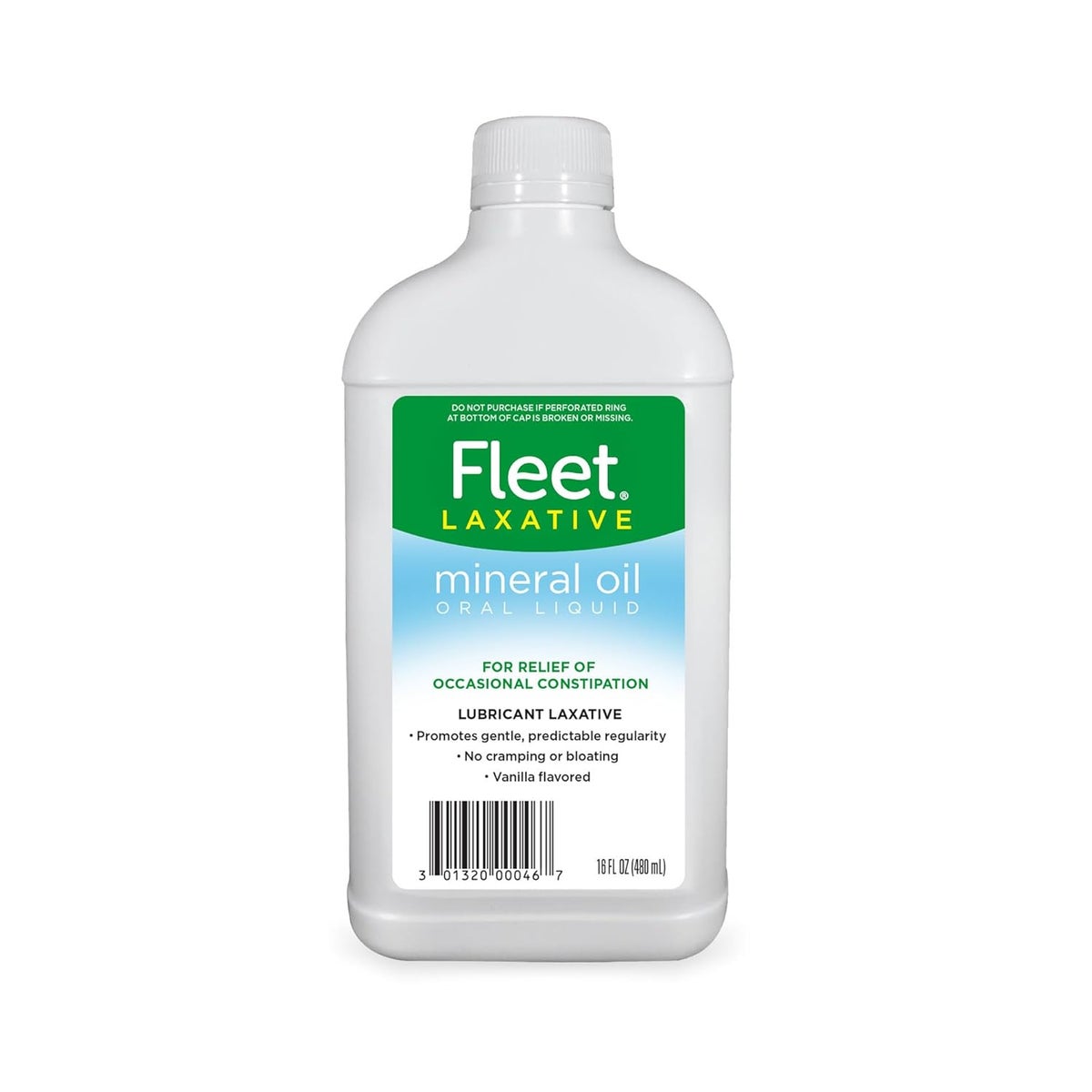 Fleet Fleet Laxative, Mineral Oil Oral Liquid, Vanilla Flavored ...