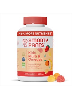SmartyPants Kids Multivitamin Gummies: Omega 3 Fish Oil (EPA/DHA ...
