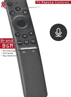 BGM Remote for Samsung Smart TV Voice Mic Bluetooth Replacement ...