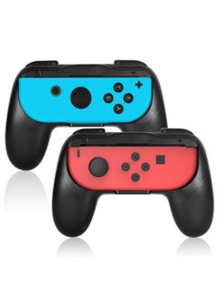 Sweet seven Joycon Grips - 2 Pack Black Handheld Joystick Holders for ...