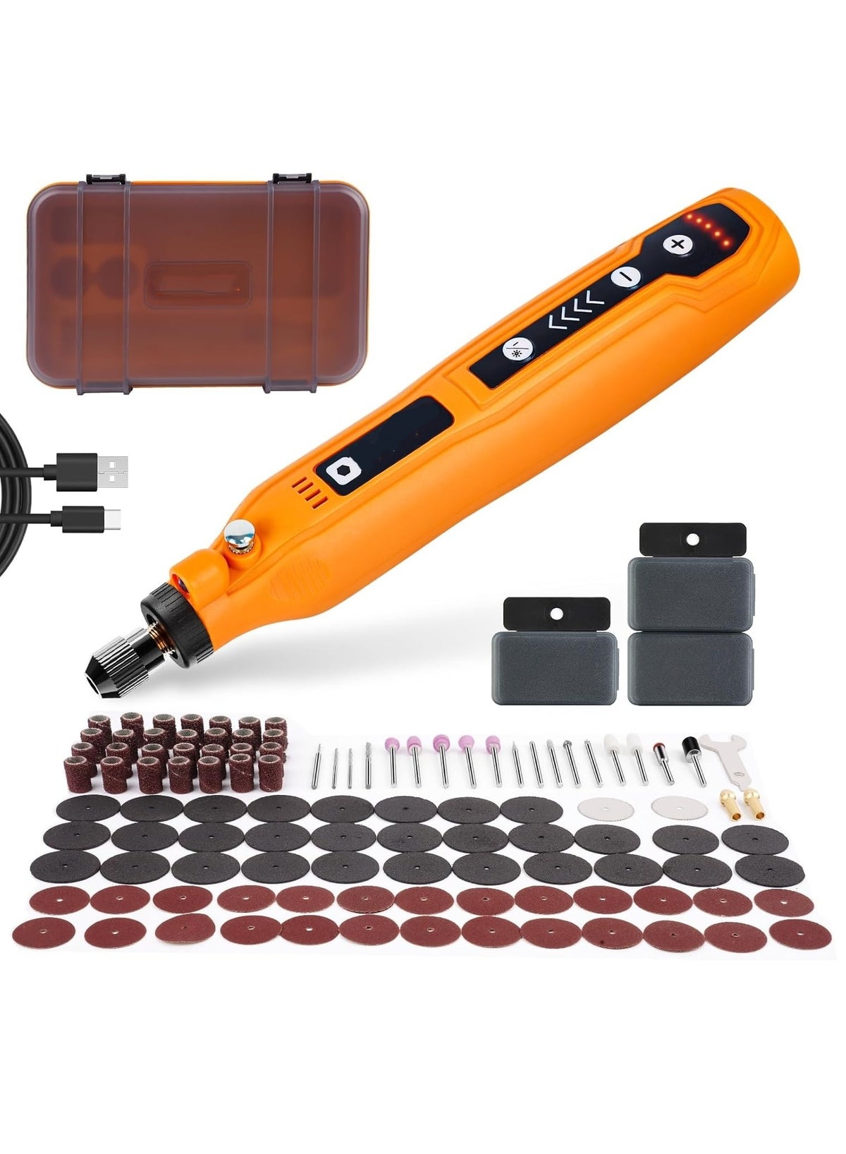 Generic Mini Cordless Rotary Tool, 5-Speed and USB Charging with ...