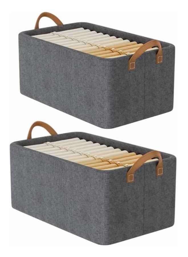 BOUND MOAT 2pcs Wardrobe Clothes Organizer Foldable Visible Drawer ...