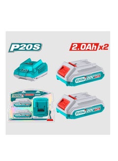 TOTAL P20S LithiumIon battery and charger kit 20V 2amp Total Egypt ...