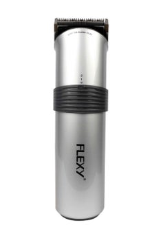 Flexy Professional Electric Hair Clipper With 7 Comb Silver/Black KSA ...