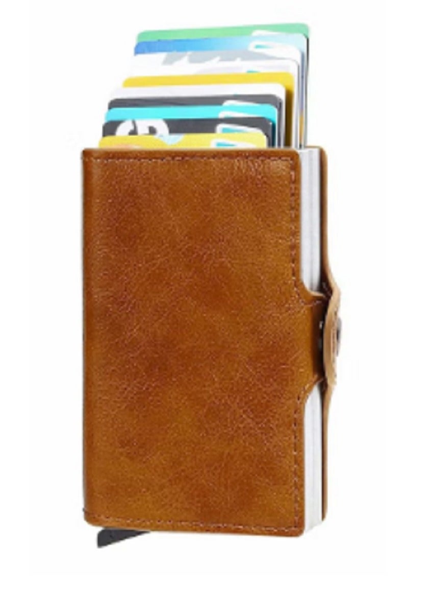 Generic Credit card holder, simple and slim metal card holder, unisex ...
