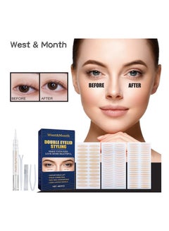 West&Month Lace double eyelid patch invisible adhesive free natural ...