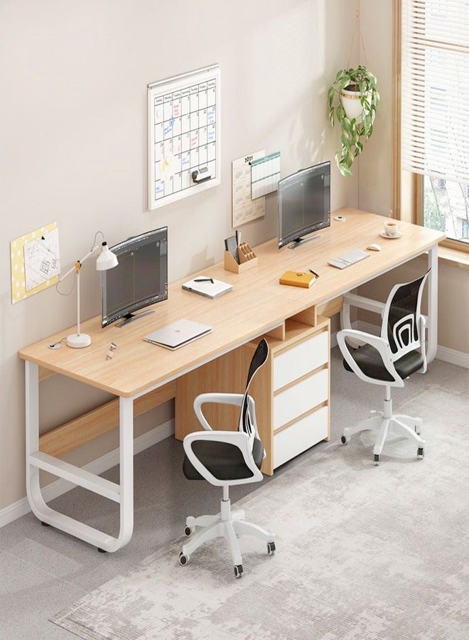 fashionhome Multifunction Modern Design 2-Person Double-Seat Study ...