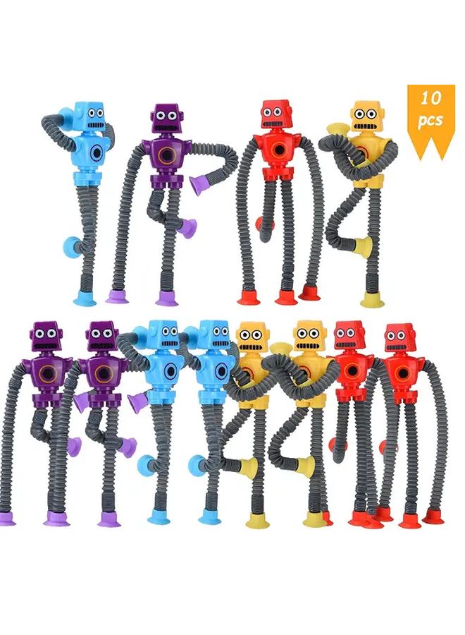 Generic 10 Pcs Color Random Transformable Robot Tube Toys For Party ...