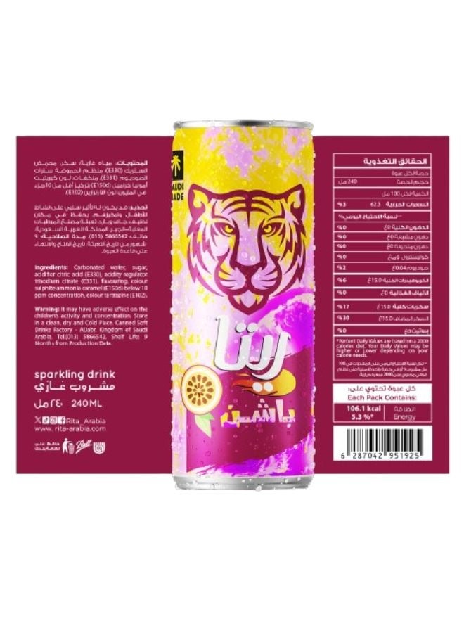 Buy Rita Passion, Tropical Flavored Sparkling Drink Online | 15 Minutes ...