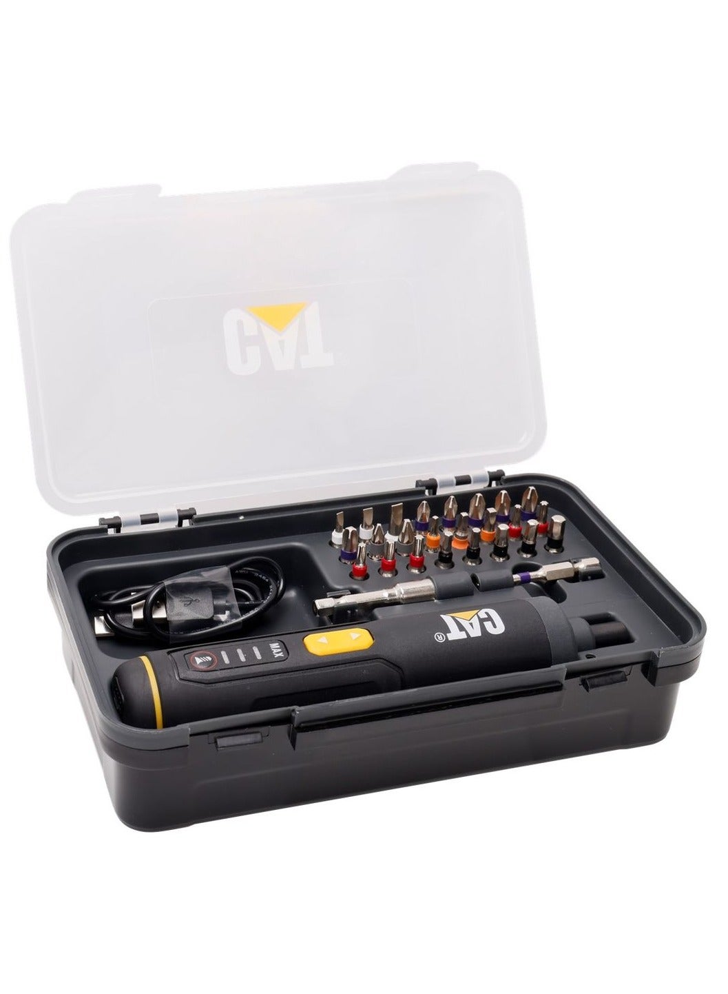 CATERPILLAR CAT 3.6V Cordless Screwdriver DX1110 with Magnetic Bit ...