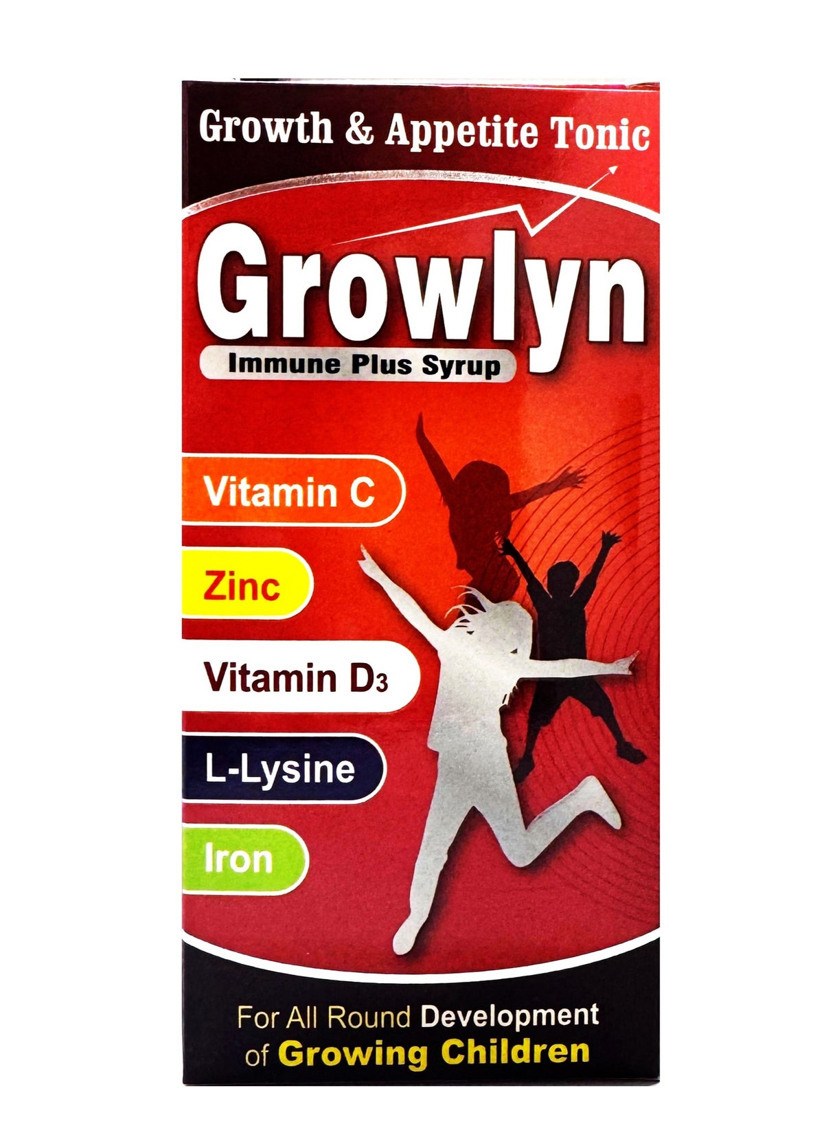 GROWLYN Immune Plus Syrup 190Ml | Best Price UAE | Dubai, Abu Dhabi