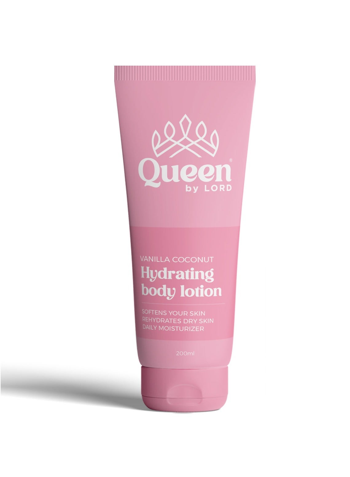 Queen By Lord Hydrating Body Lotion With Vanilla Coconut Scent - 200 ml ...