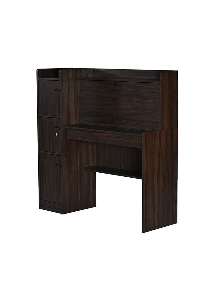 DANUBE HOME Elisha Computer Table Office Desk Workstation Modern PC ...