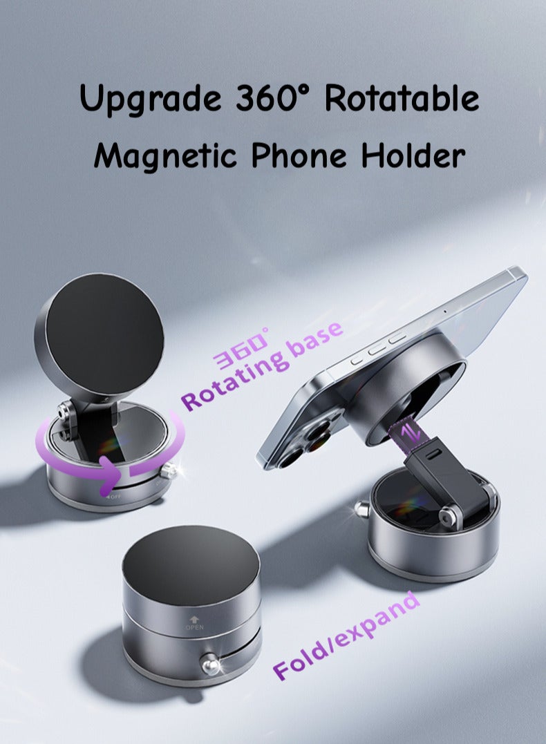 DC-ITECH Magnetic Phone Holder 360° Rotatable, Foldable Car Phone ...
