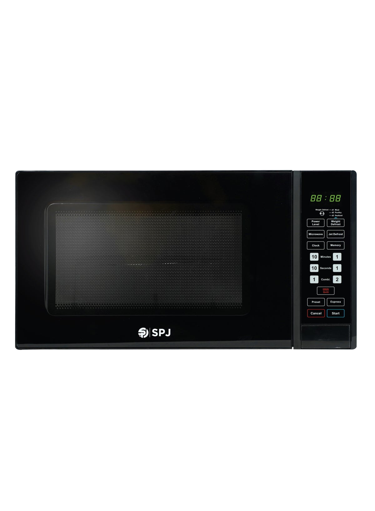 SPJ SPJ Microwave Oven 34L, 1000W Digital Microwave with 6 Power Levels ...