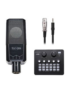 SHOPI Broadcasting Studio Recording Microphone Condenser Set with ...